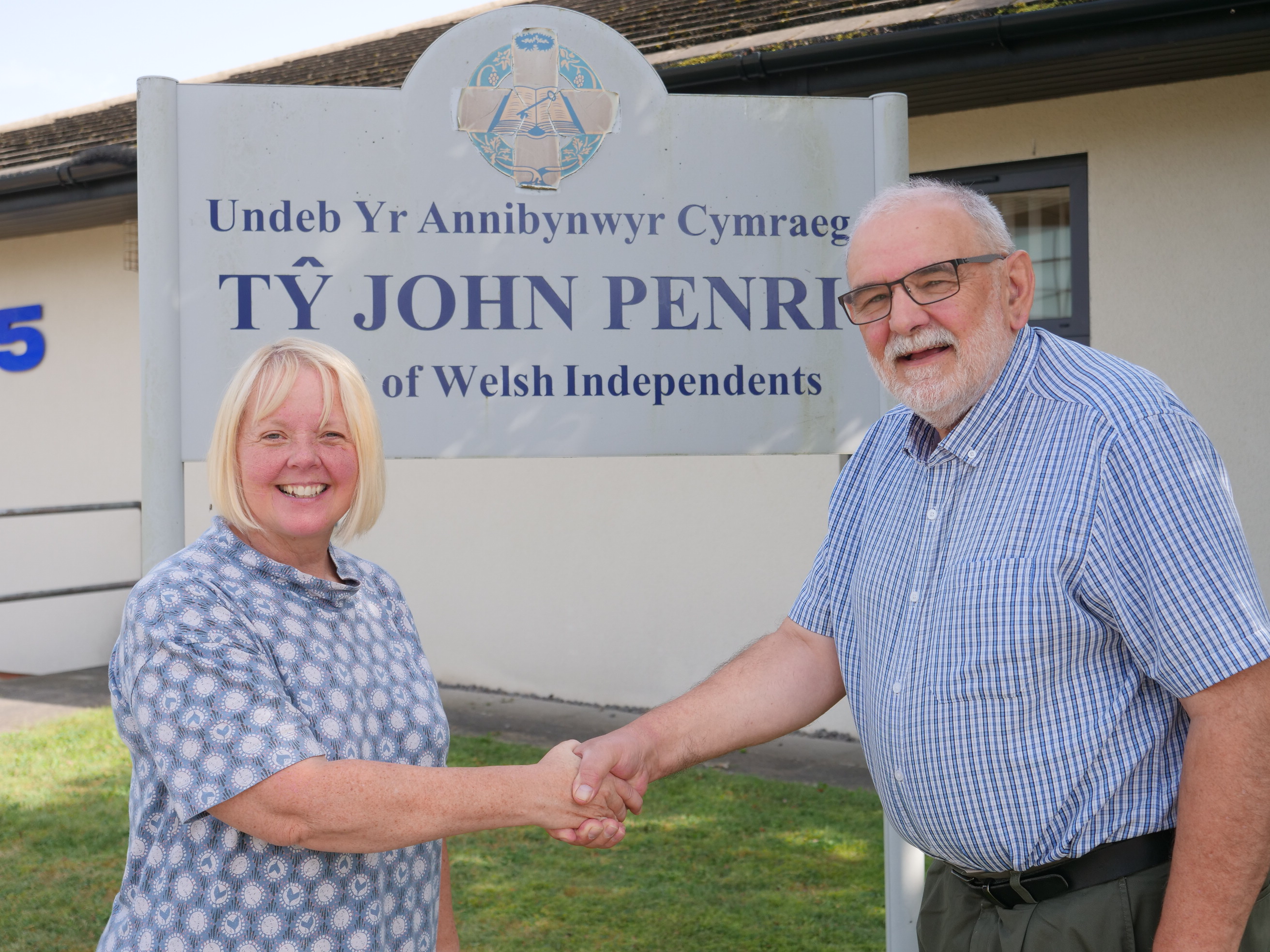 A warm welcome to Meinir Williams